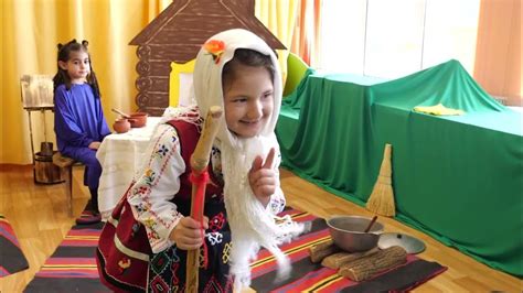 Златното момиче българска народна приказка представена от децата от ДГ №20 Радост Youtube