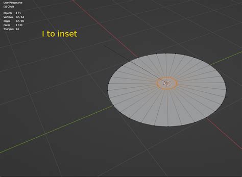 Edit Mode How To Add Circles Inside Another Circle Blender Stack
