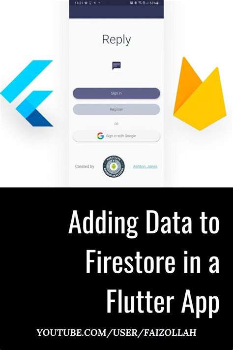 Adding Data To Firestore In A Flutter App
