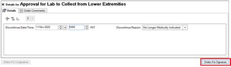 Order Approval For Laboratory Staff To Collect Blood From Less Than Ideal Body Sites