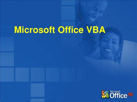 Ppt Microsoft Office Vba Powerpoint Presentation Free Download Id99362
