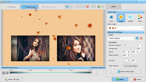 How To Create Animation In Photo Slideshow Smartshow 3d Tutorial