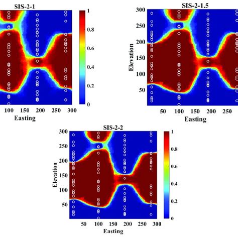 Figure A2 Probability Maps Obtained From Revisited Bayesian Sequential