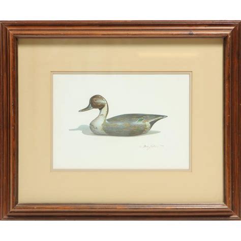 Chris Leiter Am 20th Century Collectors Choice Pintail Decoy