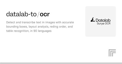 Datalab Toocr Api Reference
