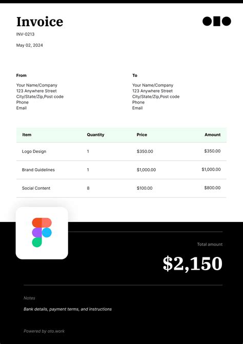 Hourly Invoice Generator Track Your Hours
