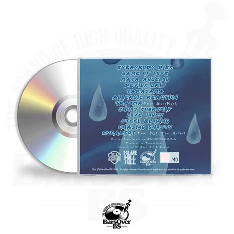 Bluehillbill X Tremendiss Blue Tears Jewel Case Cd Barsoverbs Records