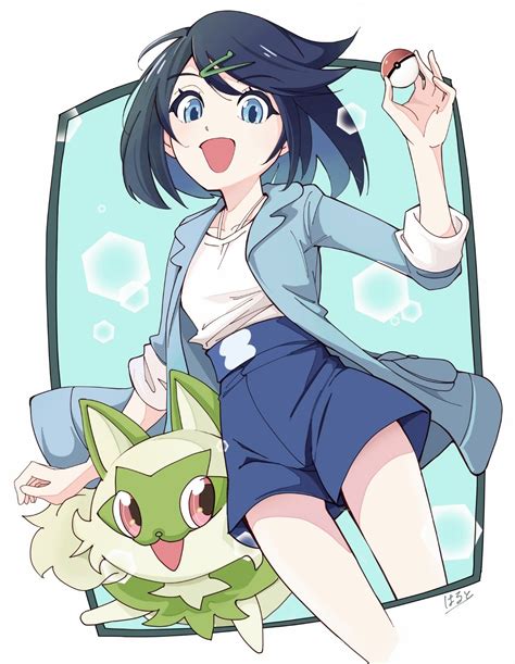 Sprigatito And Liko Pokemon And 2 More Drawn By Harutoirasuto Danbooru