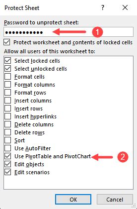 How To Lock Pivot Table Column Width Easy Ways
