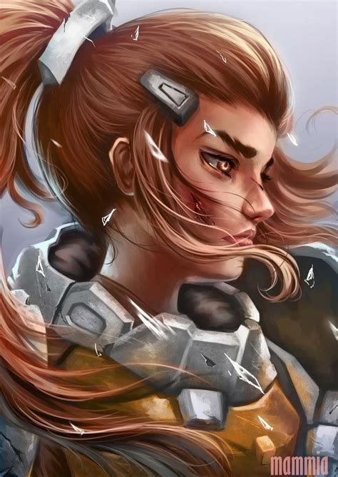 Overwatch Brigitte Fanart By Limsengnam Комиксы Рисунки Портрет