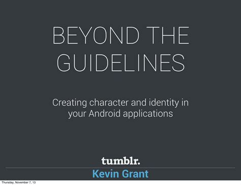 Pdf Android Design Beyond The Guidelines Dokumentips