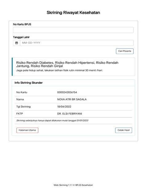 Web Skrining Bpjs Kesehatan Pdf Web Skrining Bpjs Kesehatan Pdf
