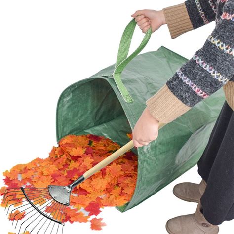 Reusable Garden Deciduous Bag Garden Garbage Bag F Vicedeal
