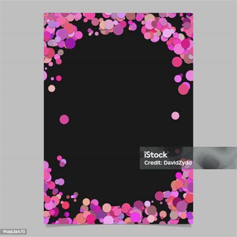 색상 추상 임의의 점 디자인 카드 서식 파일디지털 벡터 점에서 페이지 프레임 그림 0명에 대한 스톡 벡터 아트 및 기타 이미지 0명 가능성 검은색 Istock