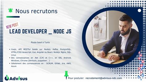 Lead Developer Node Js