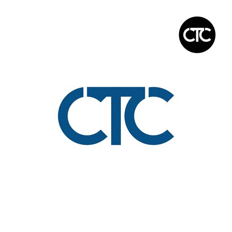 Letter Ctc Monogram Logo Design 28125370 Vector Art At Vecteezy