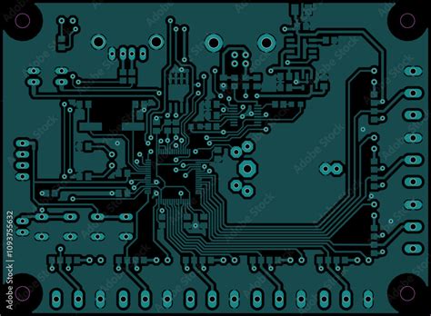 Tracing Conductors Of Printed Circuit Board Of Electronic Device