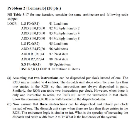 Solved Fill Table 317 For One Iteration Consider The Same