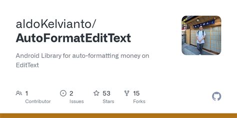 Github Aldokelviantoautoformatedittext Android Library For Auto