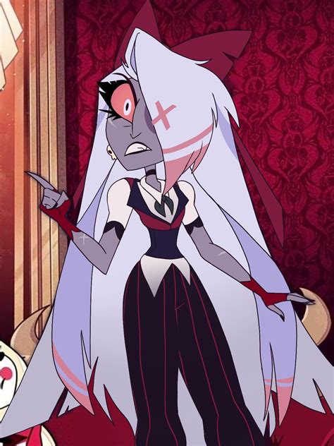 Vaggie Redesign Hazbin Hotel 🎀 Diseño De Personajes Dibujos Bonitos