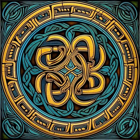 Celtic Design With The Letter S