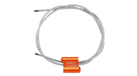 High Security Sealing Cables Containers Trucks Trailers Railcars