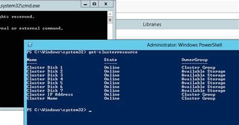 Data Technet Managing Cluster From Command Line Move To Powershell