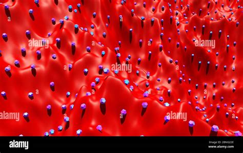 Abstract Background With Chaotic Polygonal Shapes Over The Vibrant Colorful Landscape D