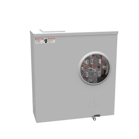 U1493 X Alt Single Position Meter Socket 200 Amp 3 Phase Ringl