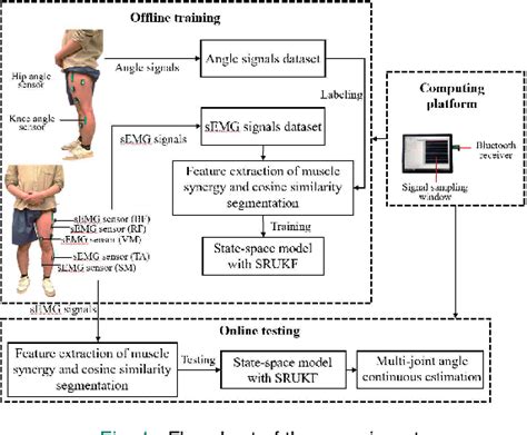 Figure 1 From Continuous Estimation Of The Lower Limb Multi Joint Angles Based On Muscle Synergy
