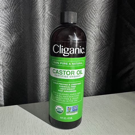 Cliganic Organic Caster Oil Beauty And Personal Care Hair On Carousell