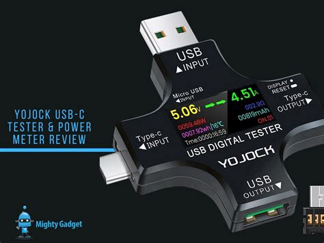 Yojock J7 C Usb C Tester And Power Meter Review