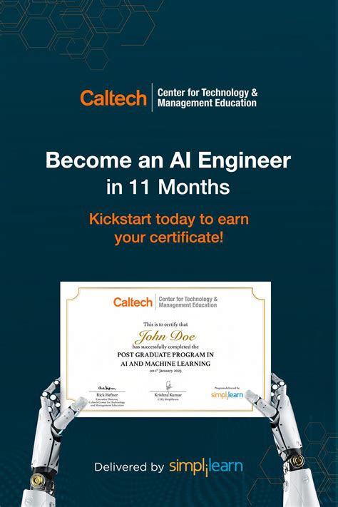 Caltech Ctme Online Bootcamps On Linkedin Post Graduate Ai And Machine Learning Course Online