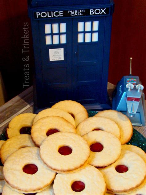 Treats And Trinkets Tardis Self Destruct Buttons Aka Jammie Dodgers Self Destruct Button