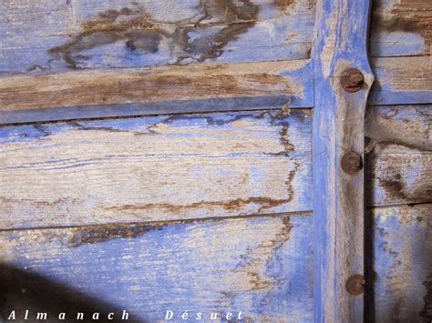 Lalmanach Désuet Bleu Charrette