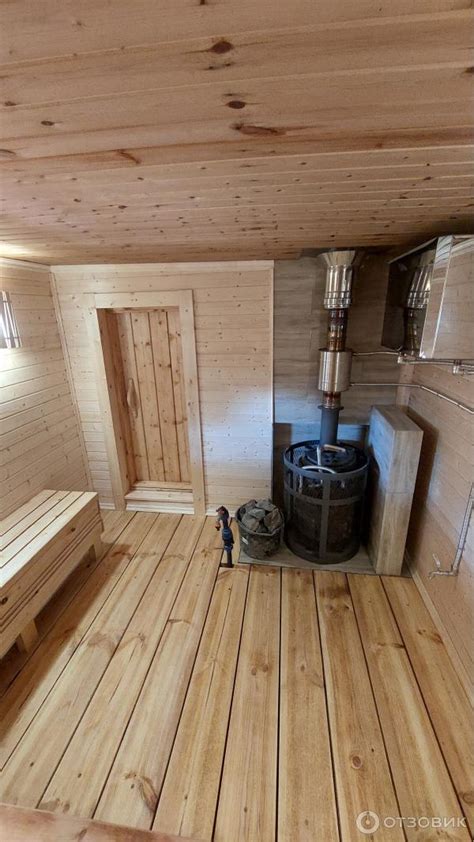 Отзыв о Банная чугунная печь Технолит Авангард 3к 24м хороший пар