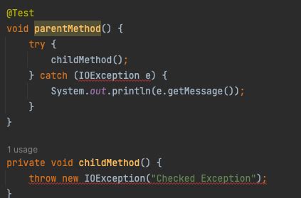 Java의 Checked Exception은 실수다