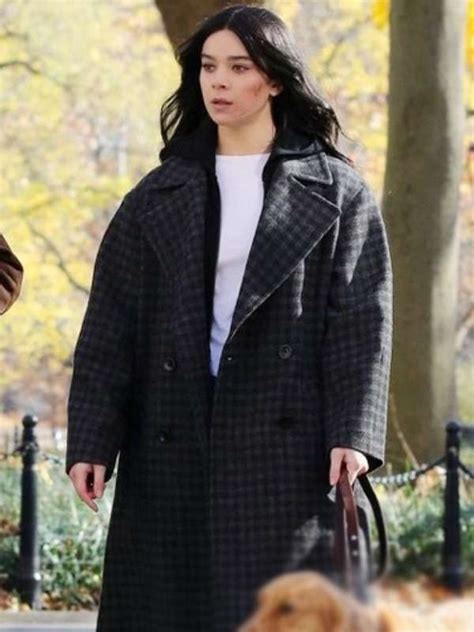 Hawkeye Kate Bishop Coat Hailee Steinfeld Checked Coat