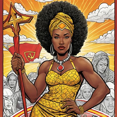 Feminist Symbol In Africa Stable Diffusion Online