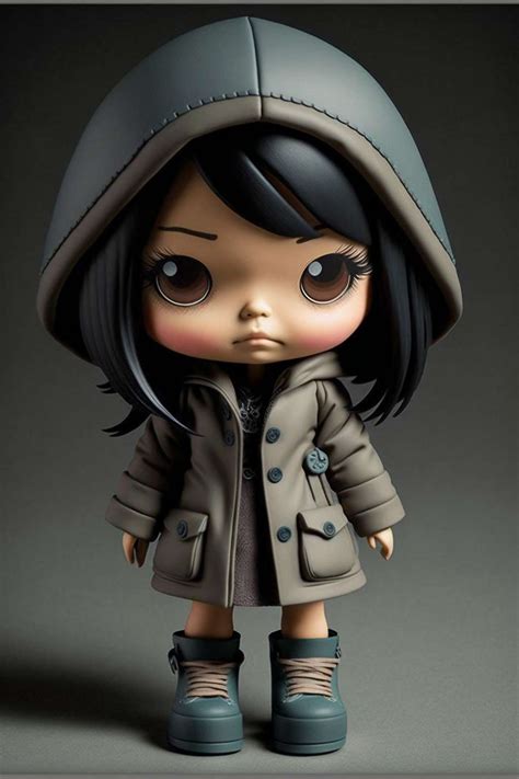 皮大衣盲盒女孩 最新更新 图库 素材集市