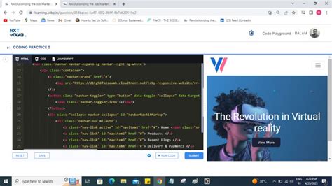 Narendra Balam On Linkedin Day6 30daysofcodechallenge Html5 Css Bootstrap Coding Nxtwave