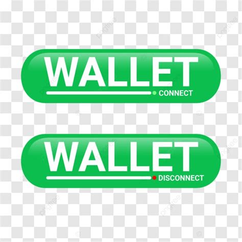 Wallet Connect Disconnect Button Label Wallet Wallet Button Money PNG Transparent Clipart