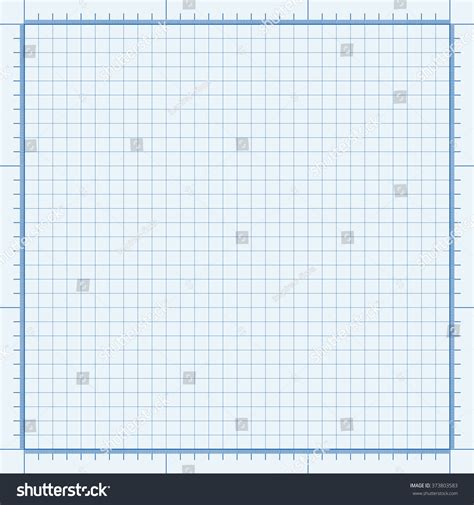 Blueprint Technical Grid Background Graphing Scale Stock Vector Royalty Free