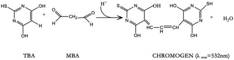 Scheme 1 Reaction Scheme Sowing How The Chromogenic Product Is