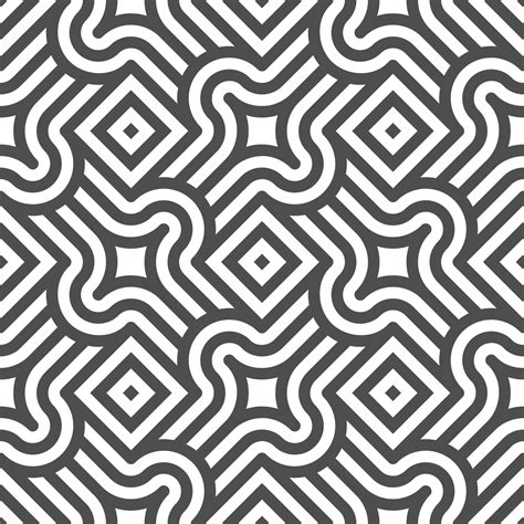 Abstract Seamless Geometric Shape Lines Pattern Vector Art At Vecteezy