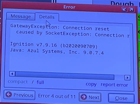 Error Always Pops Up On The Login Screen General Discussion