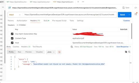 How Do I Analyze Document With The Custom Model Using Api Studio