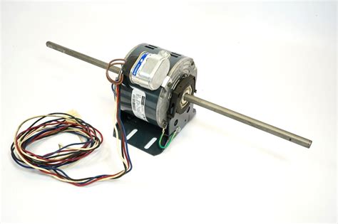 Fasco 7185 0114 Double Shaft Fan Motor 16 Hp 120v 1350 1200 1000 Rpm 3