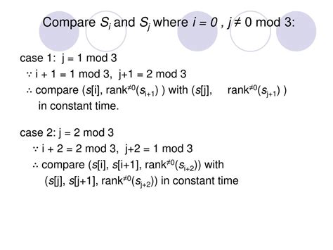 Ppt Simple Linear Work Suffix Array Construction Powerpoint