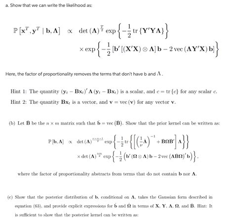 W Is The Wishart Distribution And Is The Gamma